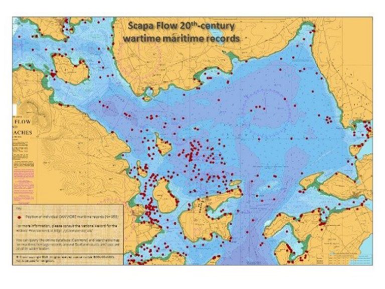 Coming up for air at Scapa Flow… | Historic Environment Scotland