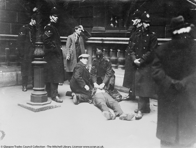 Red Clydeside and The Battle of George Square | Hist Env Scotland