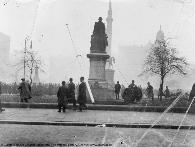 Red Clydeside and The Battle of George Square | Hist Env Scotland