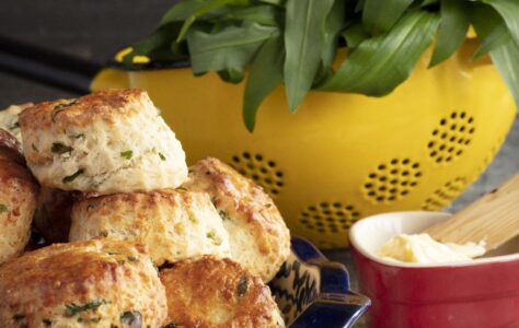 Wild Garlic Scones: A Spring Recipe from The Hebridean Baker