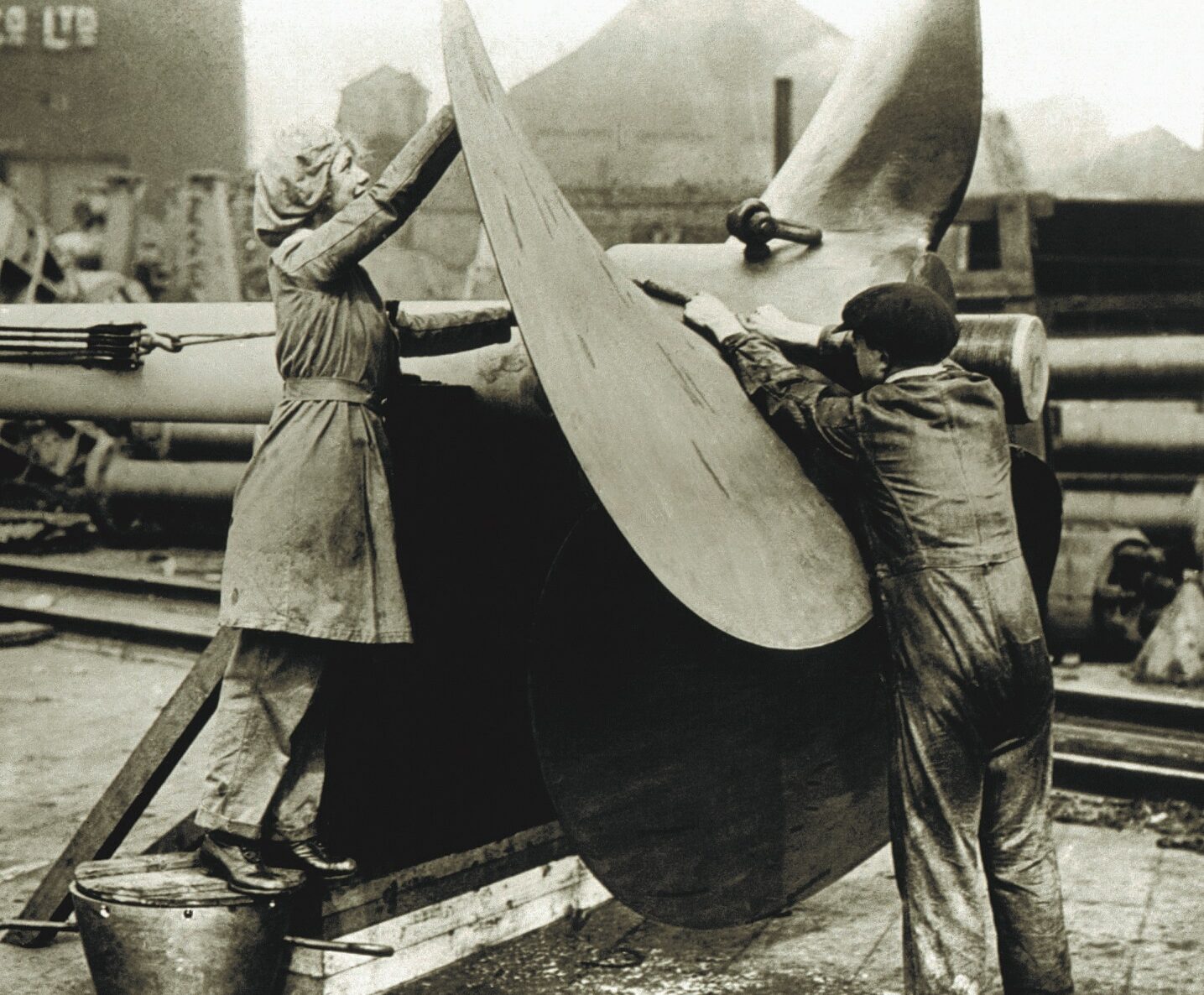 Scotland’s Female Ship Workers- Historic Environment Scotland Blog
